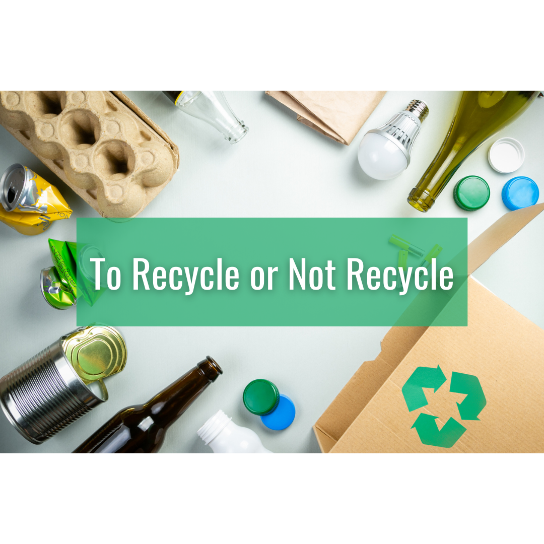 To Recycle or Not Recycle – Garbags