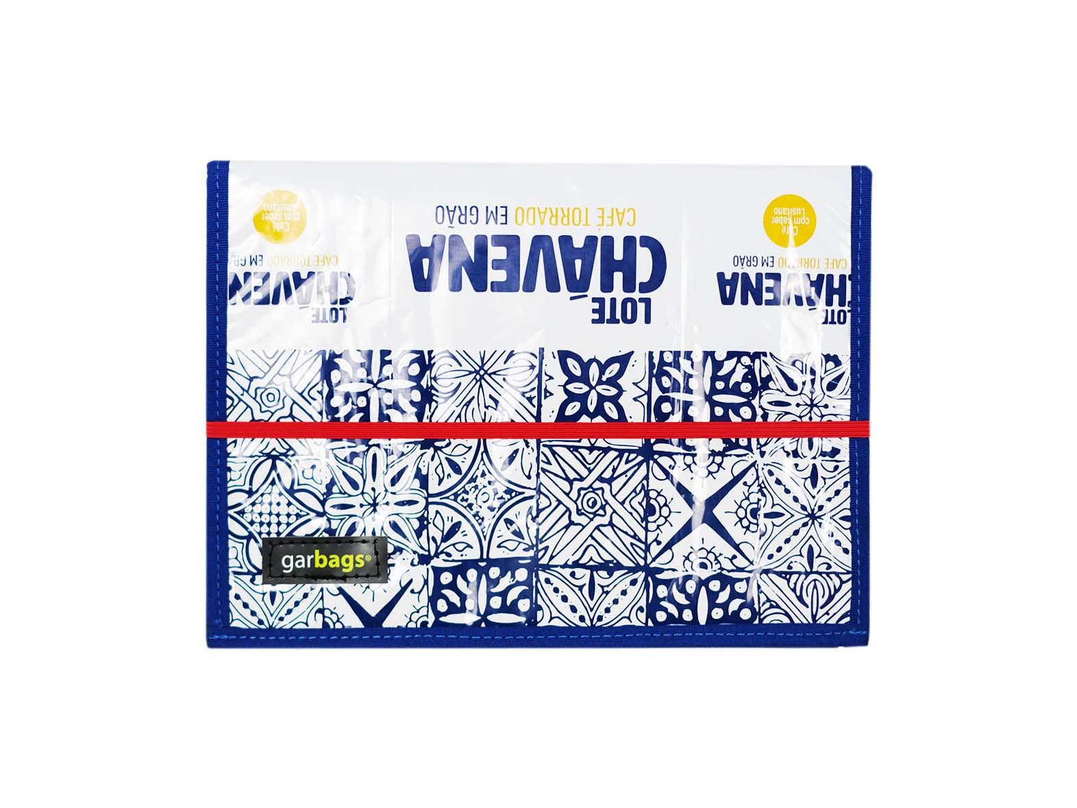 ipad case coffee packages blue tiles – Garbags